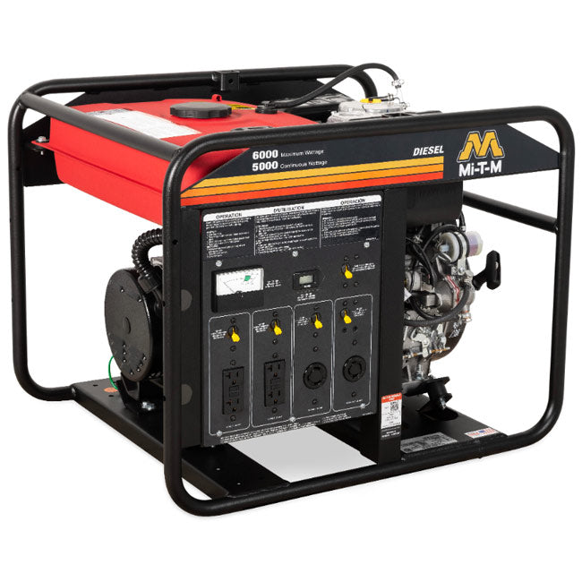Mi-T-M GEN-6000-1MKD - 6000-Watt Diesel Generator Generator – Tire ...