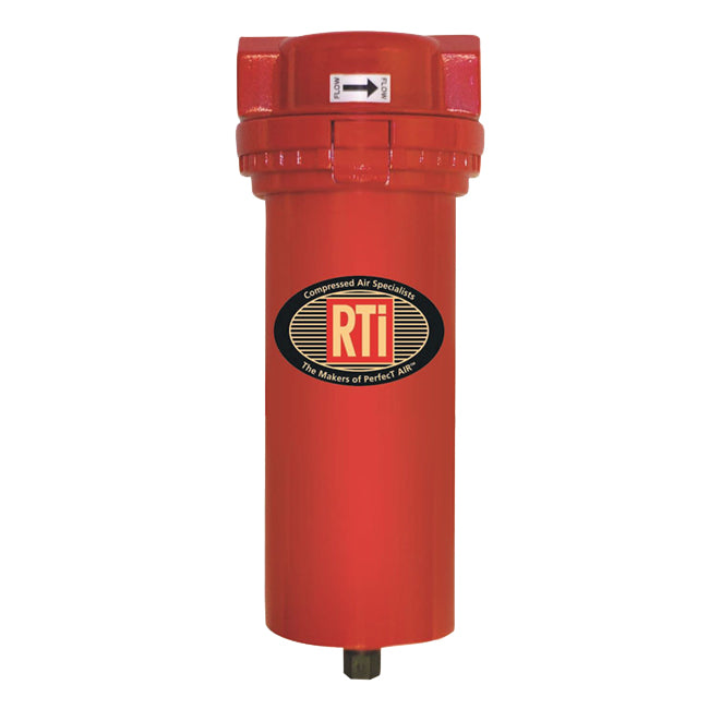RTi C104-B Coalescer, 0.01 Micron, 1/2 in. Inlet/Outlet with Wall Moun ...