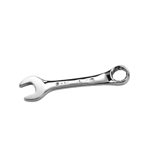 SK Tools - 1/2 in.- 12 Point Fractional Short Combination Chrome Wrench ...