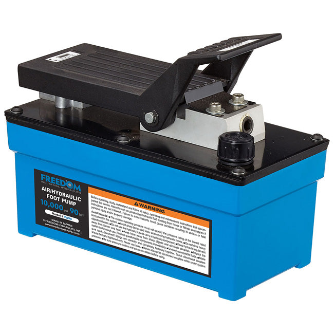 Freedom Hydraulics PA90 – 90 in³ 10,000 Psi Air Actuated Hydraulic Tre ...